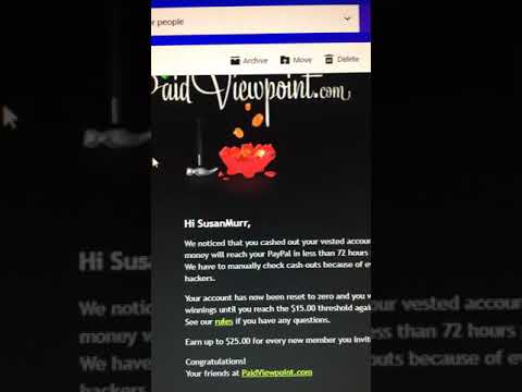 Cash out From Paid Viewpoint
