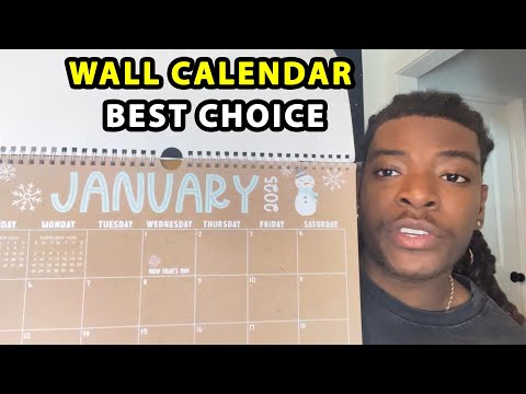 Review 2025-2026 WALL CALENDAR! Best Choice 📅
