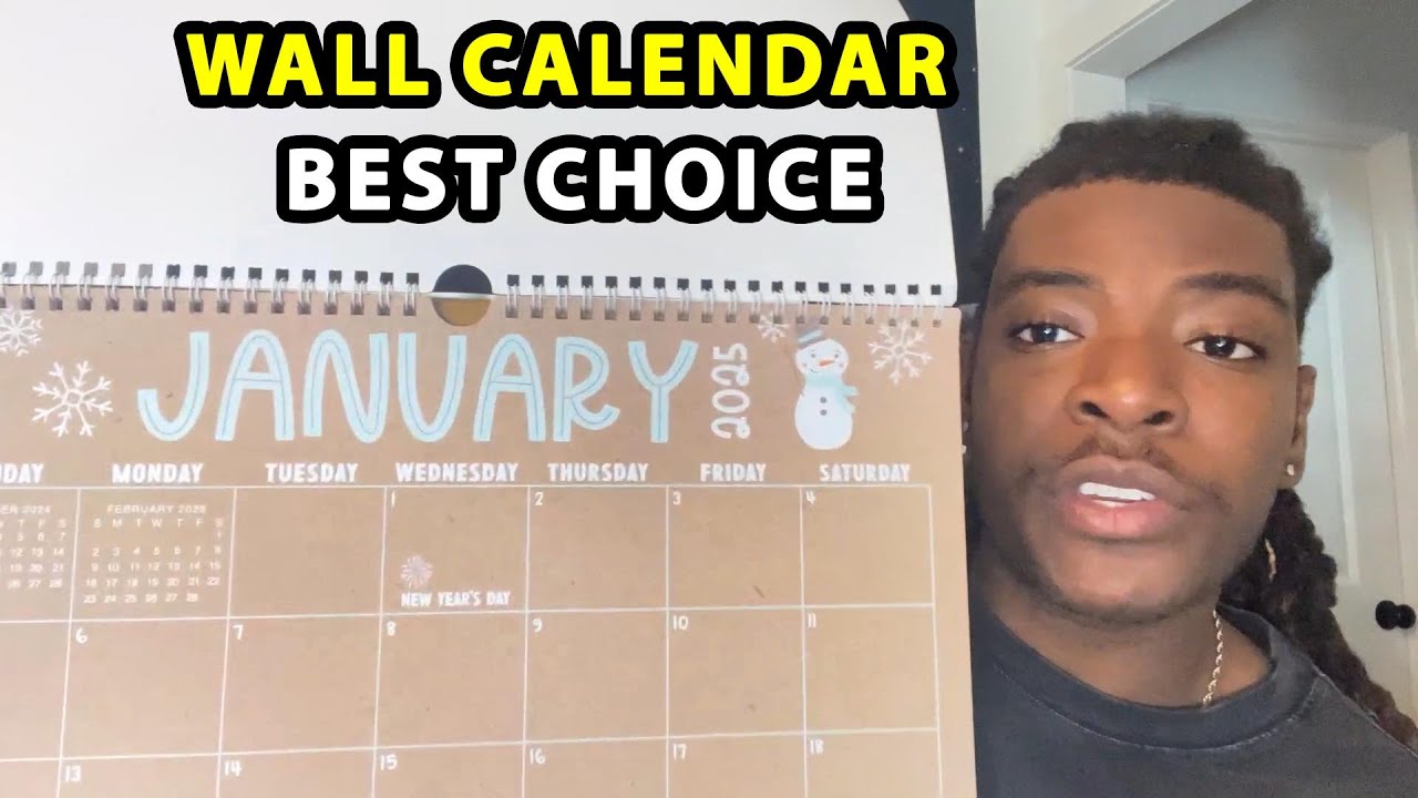 Review 2025-2026 WALL CALENDAR! Best Choice 📅