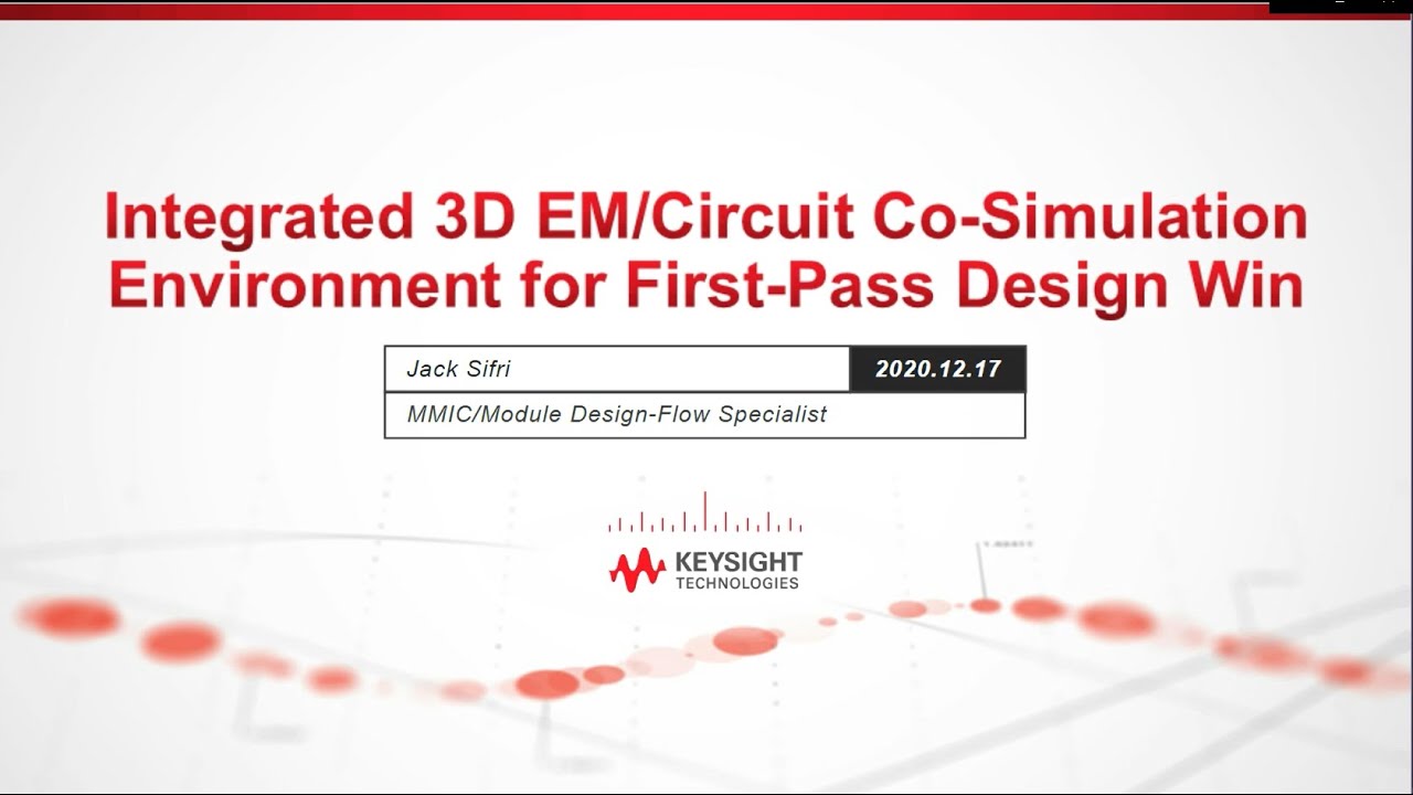 Revolutionizing RF and Microwave Design with Integrated 3D EM Circuit Co-Simulation | Galaxy.ai