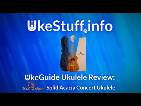 UkeGuide Ukulele Review: Koa Kalane Solid Acacia Concert Ukulele