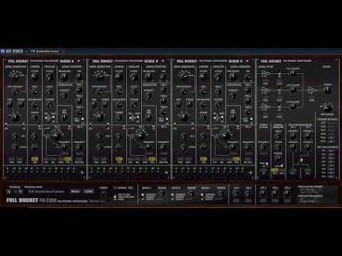 Free Fullbucket Fb 3300 Synth Sound Demo