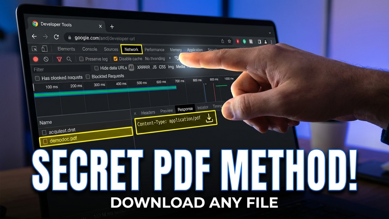 How to Download Embedded PDF from Website (Quicjk and Easy)