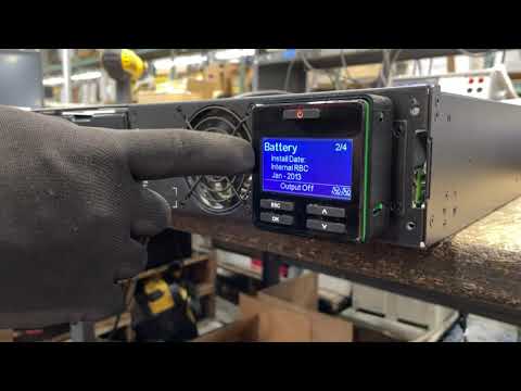Change Battery Date on UPS