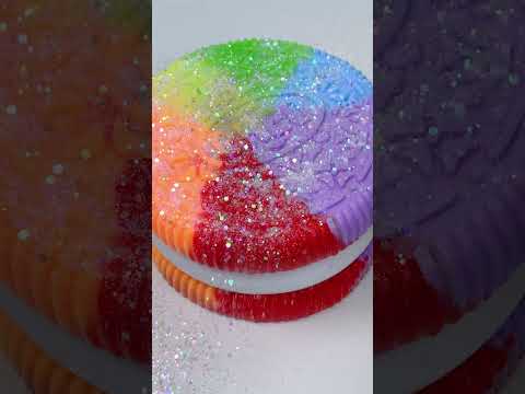 FUFUSQUISHY ASMR🍪🍪1600g Rainbow Oreo