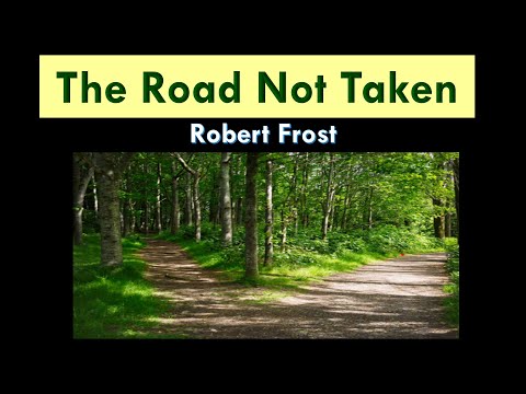THE ROAD NOT TAKEN – Summary: Question/ Answers : Literary Devices ...