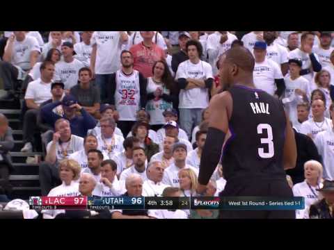 Chris Paul's 24 Second Half Points Lead The Way for the Clippers in Game 3 | April 21, 2017