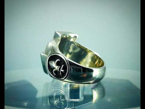 Alpha Phi Omega Seal Ring (Jewelry)