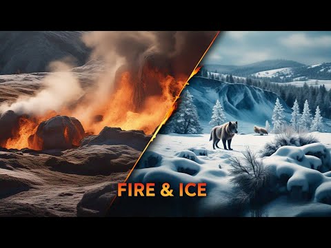 Fire and Ice (Full Episode) | Wild Yellowstone | #trending #snake #animals