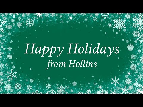 Happy Holidays from Hollins!