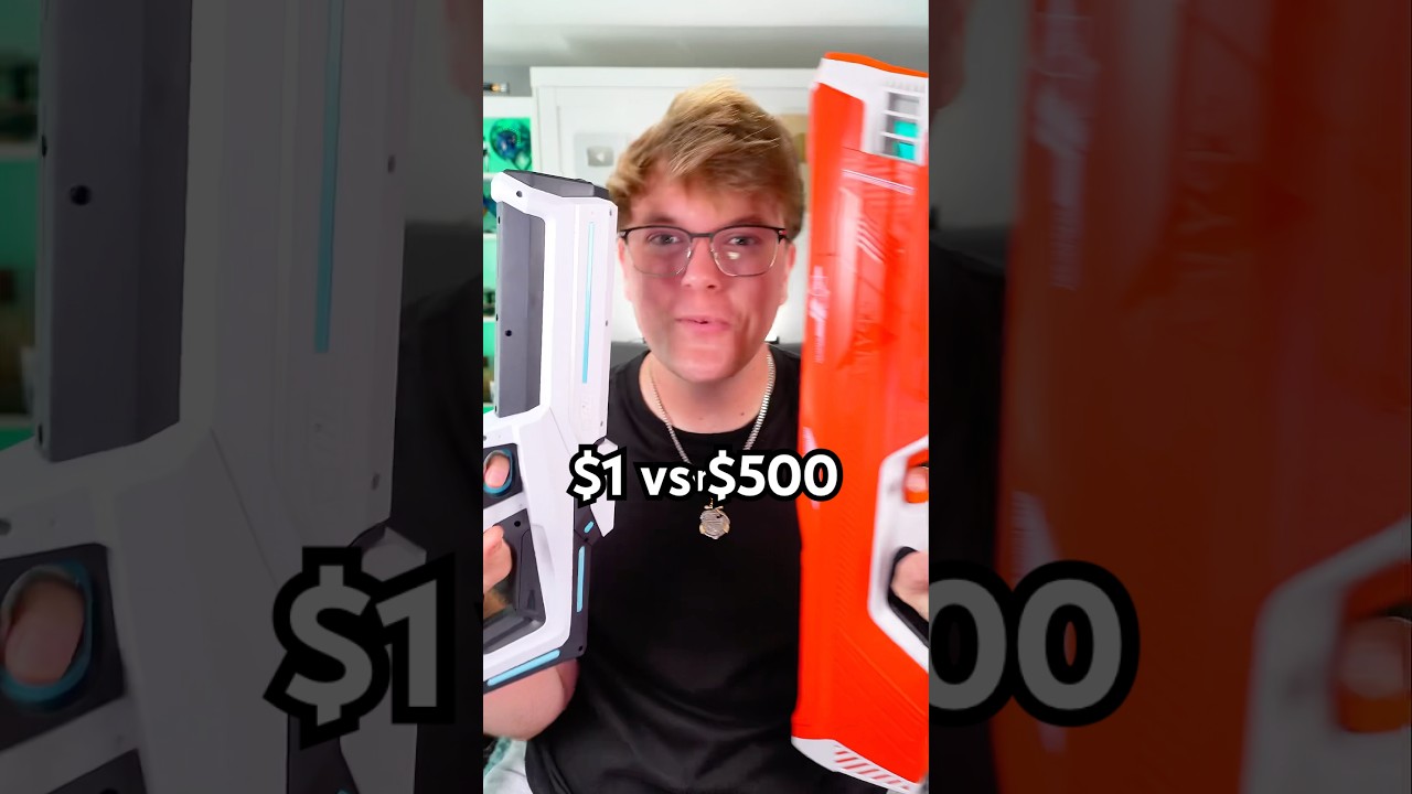 Cheap vs. $500 Squirt Gun Comparison!