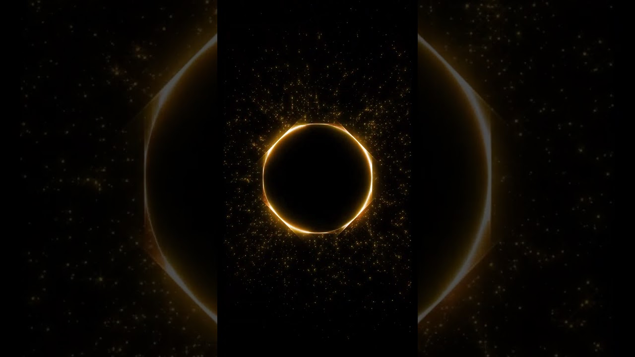 Amazing spinning gold circle. #background #gold #screensaver #golden