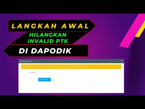 Cara Buat Akun PTK Baru di DAPODIK