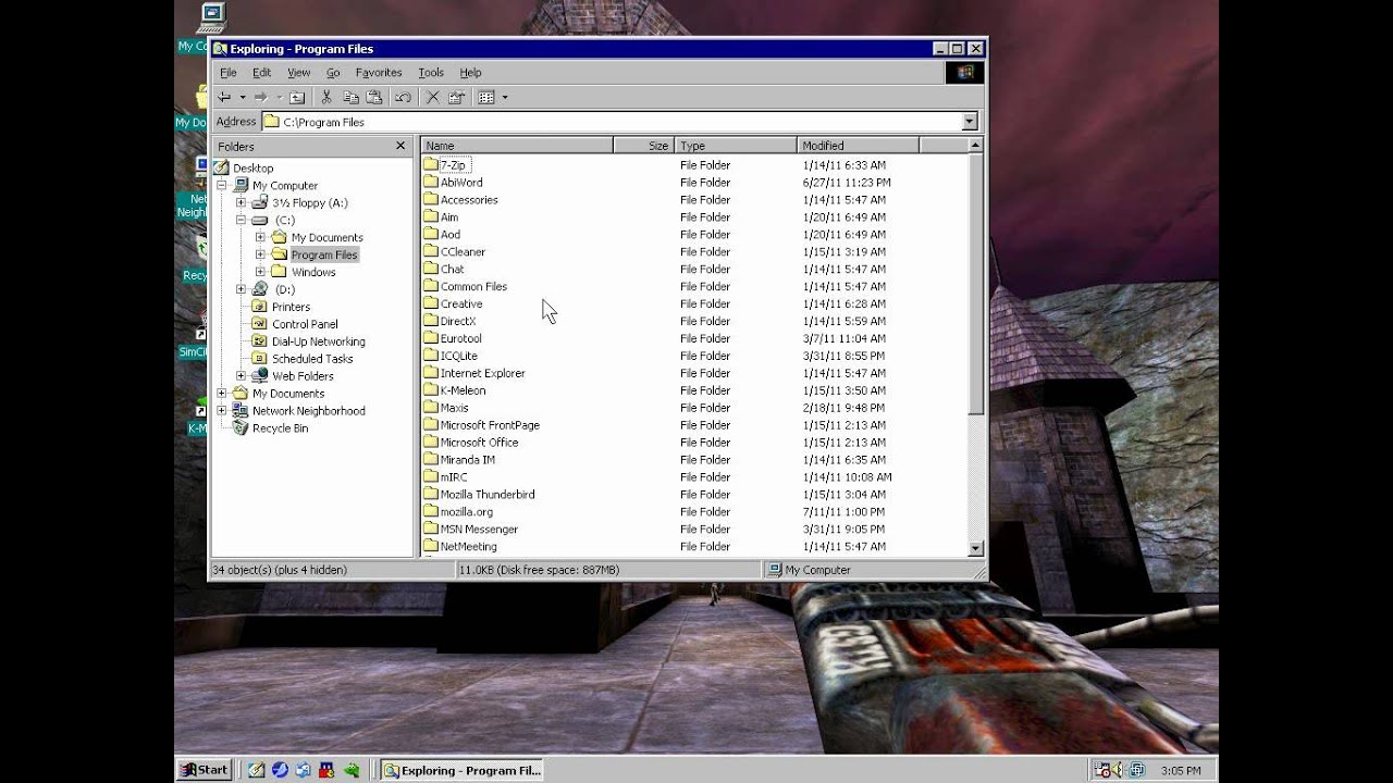 Retro: Doing Basic Stuff In Windows 98