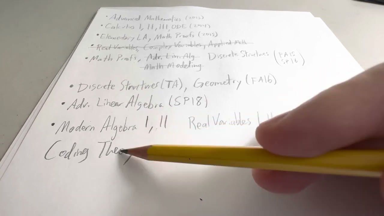 Every math class I ever took…