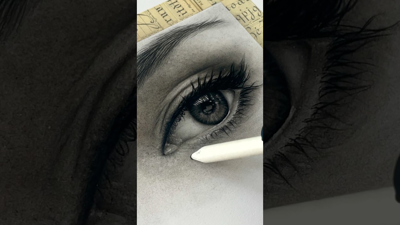 Creating highlights in my charcoal drawings✍️✏️