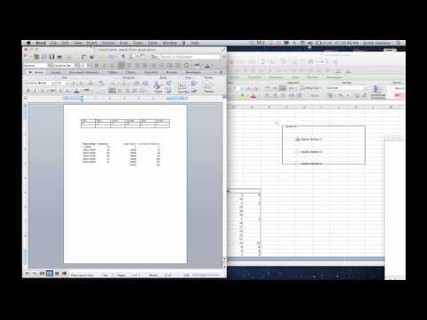 How to Link Data Between Word & Excel : Microsoft Excel Tips