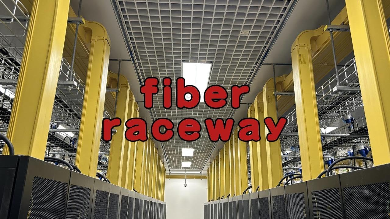 data center cabling system product fiber raceway fiber duct fiber runner #datacenterinfrastructure