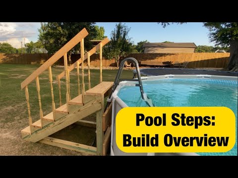 Custom Above Ground Pool Steps: Doable DIY?
