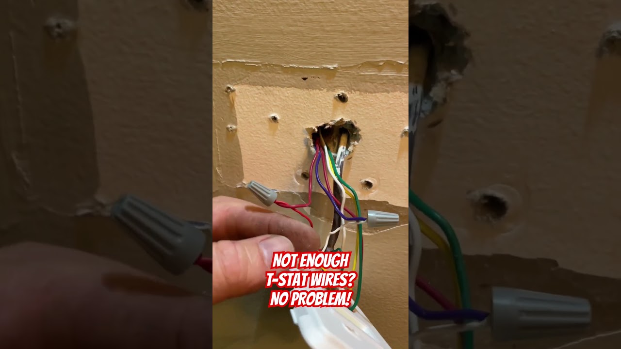 Need more Thermostat wires? Use a Fast-Stat!
