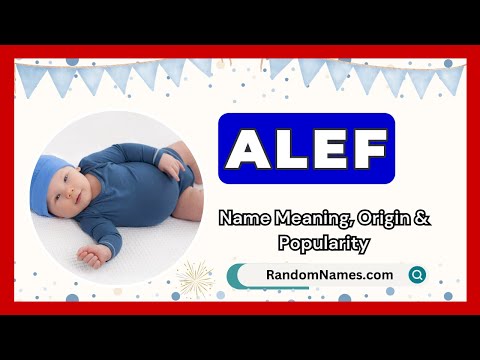 Alef - Baby Boy Name Meaning, Origin & Popularity - RandomNames.com