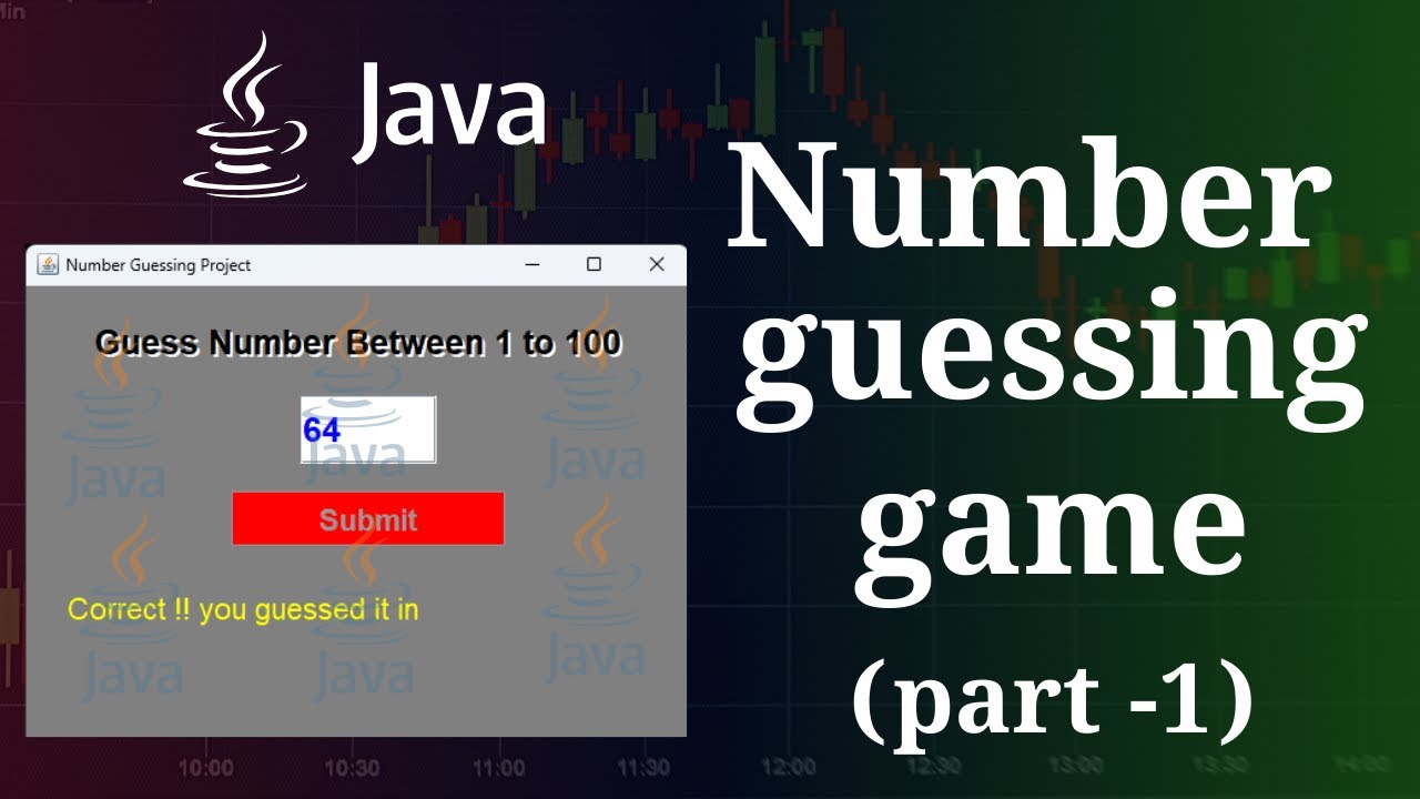 Create Number Guessing Game in Java: part - 1 | java Project | JavaUnlocked
