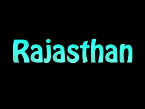 Learn How To Pronounce Rajasthan