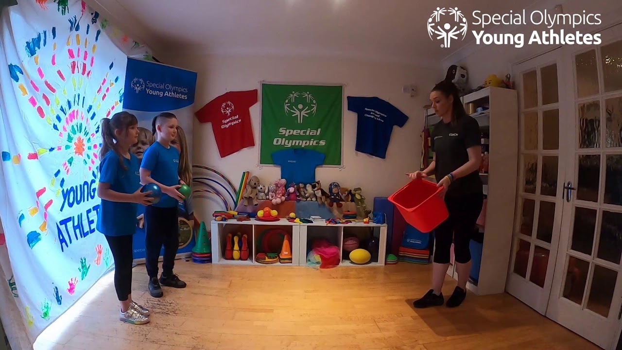 Two Handed Underhand Toss