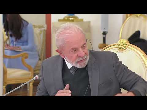 Meeting with President of Brazil Luiz Inacio Lula da Silva
