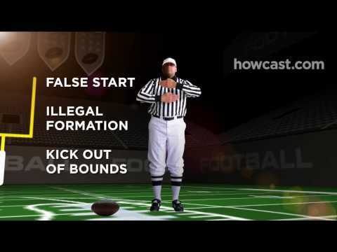 How to Know What the Referee Is Signaling While Watching Football