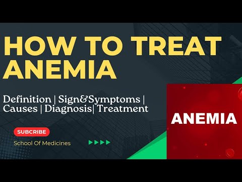 Anemia definition | Anemia sign and symptoms | Anemia causes | How To Treat Anemia #anemia #science