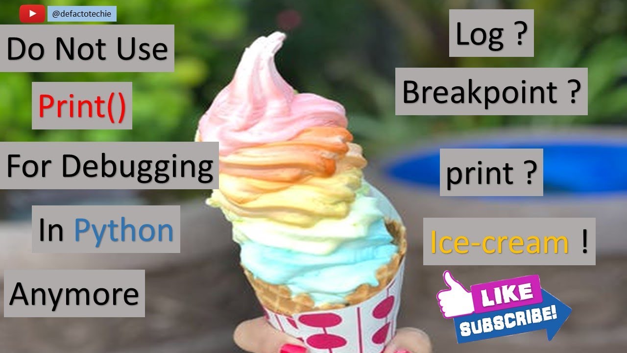 Never Use Print For Debugging in Python