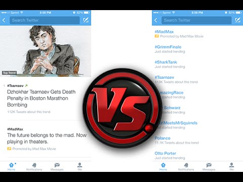 Twitter Won't Show Me The New Search Screen!