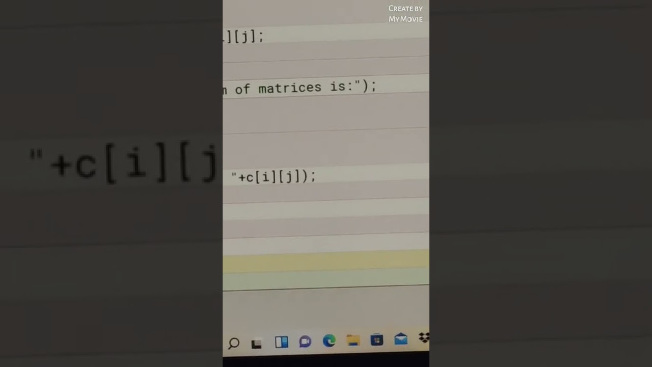 sum of two matrices in Java 🫐🫒🍇
