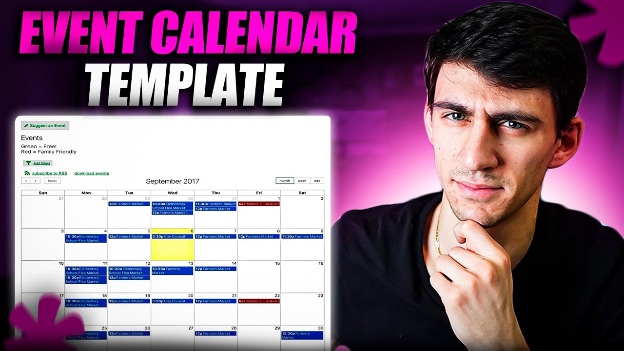 How to Make an Event Calendar App in Knack!
