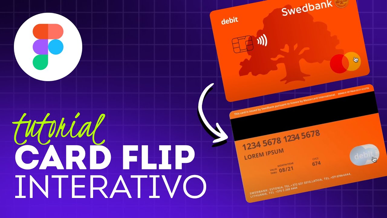 Como criar Efeito Card Flip | Tutorial Figma