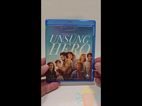 Unsung Hero Blu Ray Unboxing