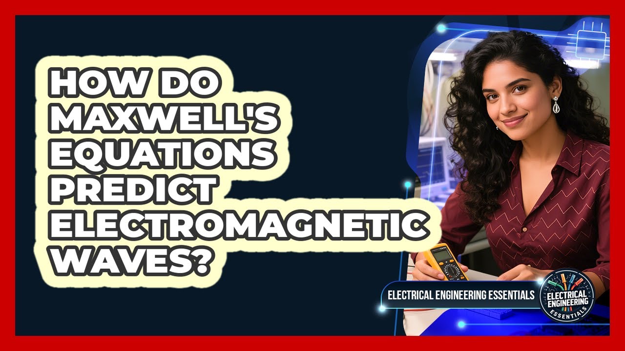 How Do Maxwell's Equations Predict Electromagnetic Waves?