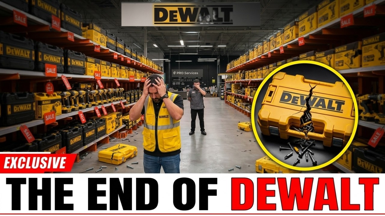 DeWalt Is Collapsing Fast — And The Ugly Truth Is Worse Than You Think!