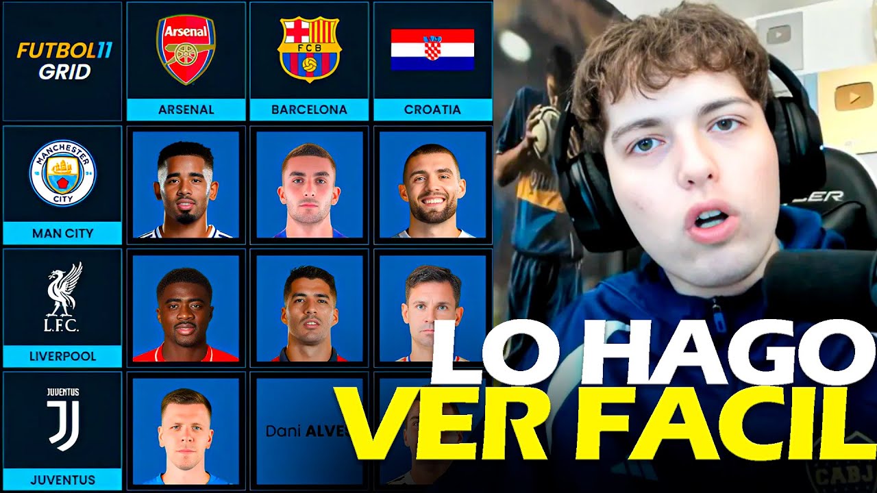 DAVOO XENEIZE JUEGA FUTBOL 11 (LO HAGO VER FACIL)