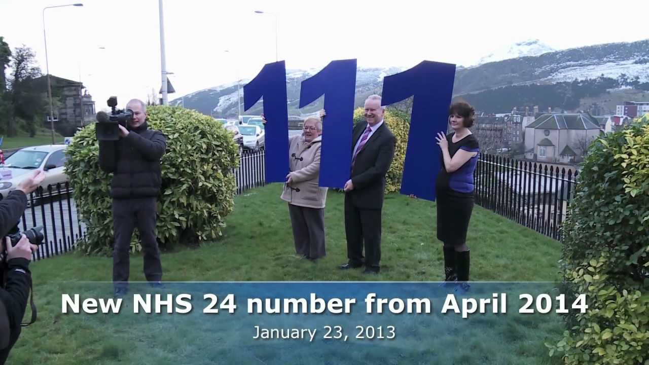 New NHS 24 number from April 2014