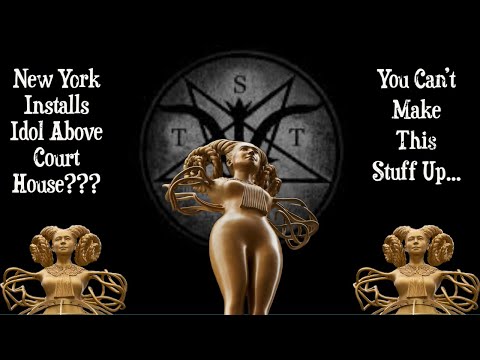 New York Installs Idol Above Court House? - Ruth Bader Ginsburg Abortion Statue Medusa
