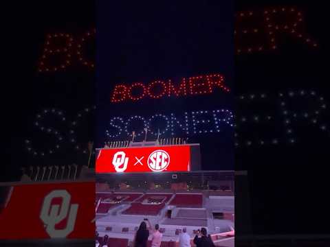 Boomer Sooner SEC Drone Show