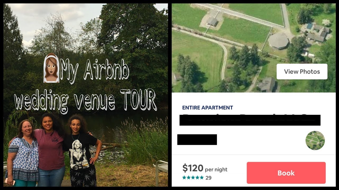 My airbnb WEDDING VENUE TOUR•Budget Bride Wedding Series