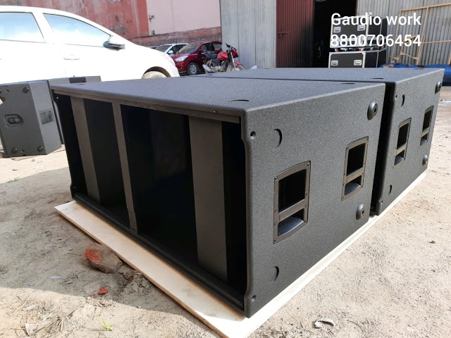 Dual 18 inch Bass Empty cabinet - DELTA 828 Dual bass Empty Cabinet ...