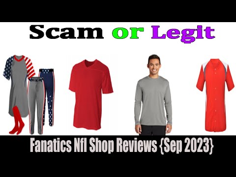 Fanatics Nfl Shop Reviews ( Sep 2023) Check Is It Scam Or Legit? Watch Now | Scam Advisor Report