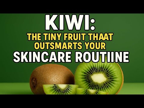 Kiwi: The Tiny Fruit That Outsmarts Your Skincare Routine
