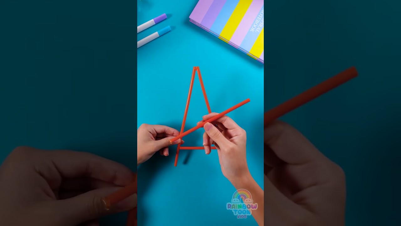 🎀 Wow! Barbie 🪑 Gets A Cool Swing From Straws 😍