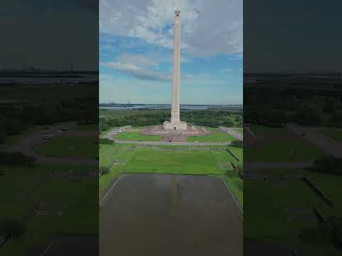San Jacinto Monument #explore #drone #texas