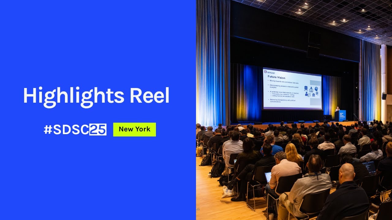 Spatial Data Science Conference 2025 #SDSC25 New York – Highlights Reel